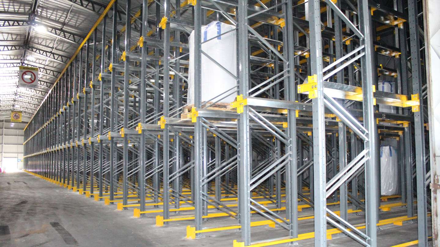 Rack Drive In: Para Productos Homogéneos y Alta Rotación